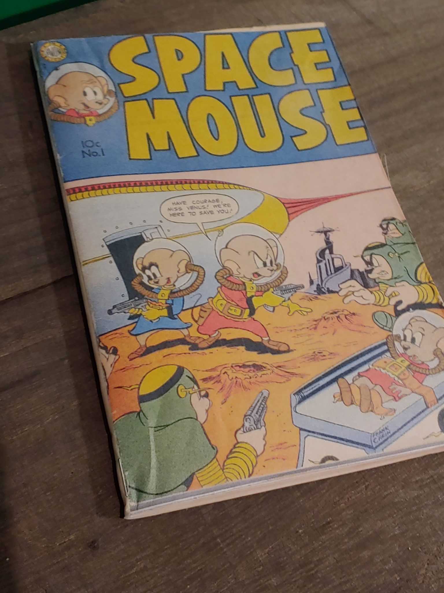 Space Mouse Issue One – Digest Sized Comic Book Reprint – Mountain Town ...