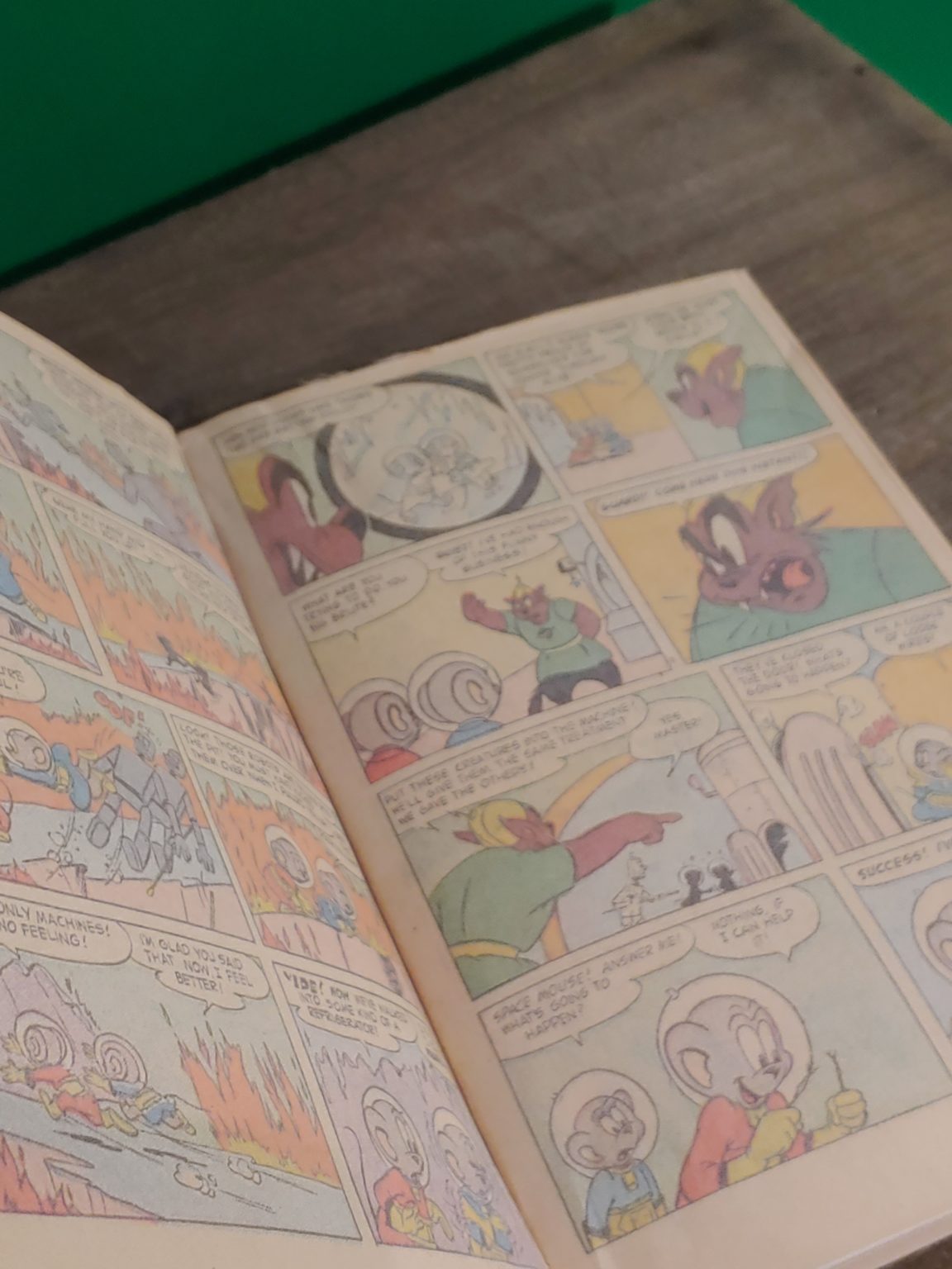 Space Mouse Issue One – Digest Sized Comic Book Reprint – Mountain Town ...